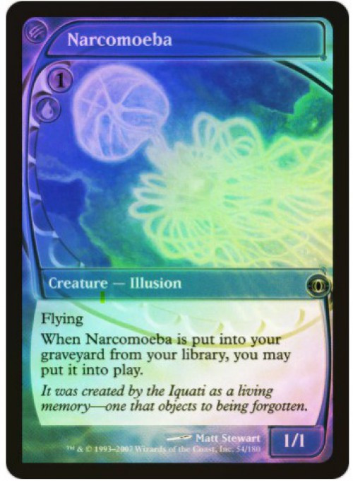 Magic The Gathering Future Sight Single Card Uncommon Narcomoeba 54 ...