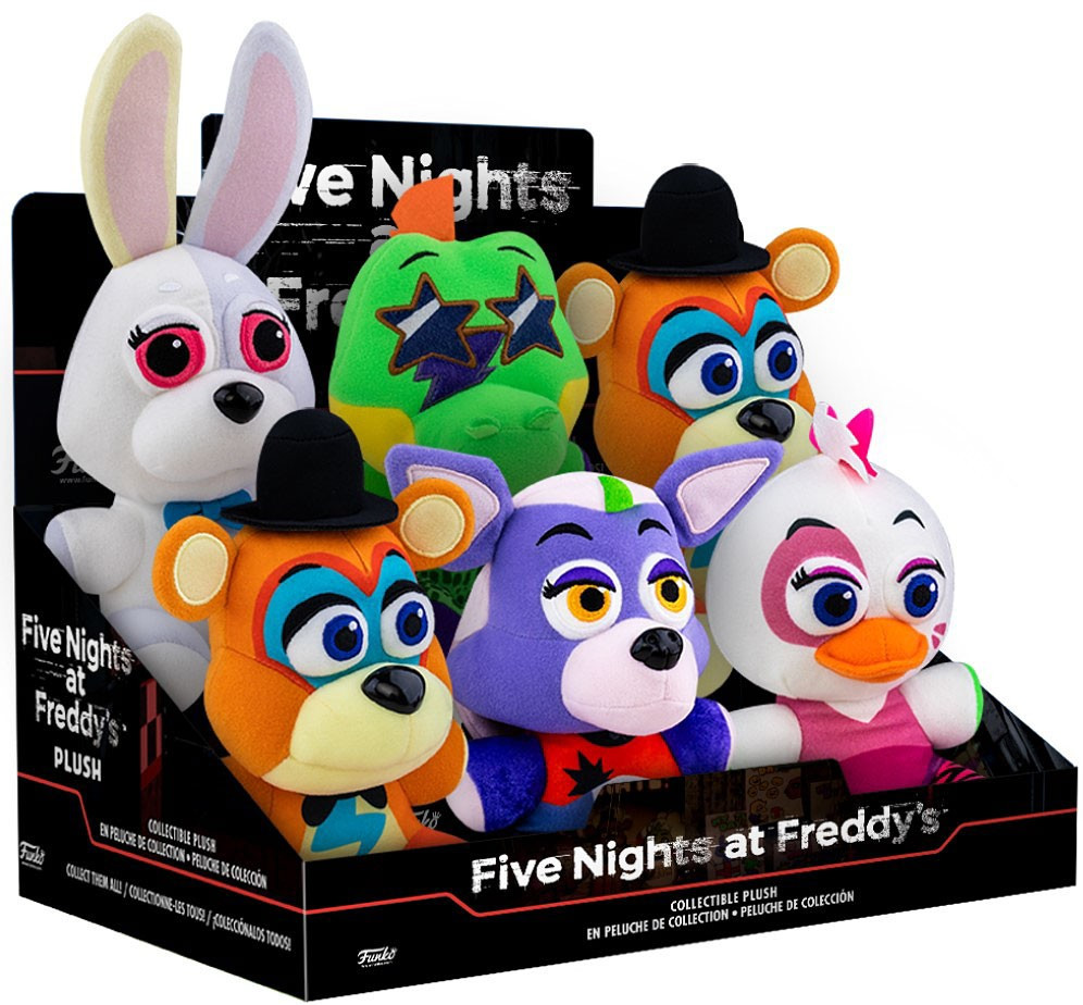 Funko Five Nights at Freddys Security Breach Plush PDQ 6 Pieces - ToyWiz