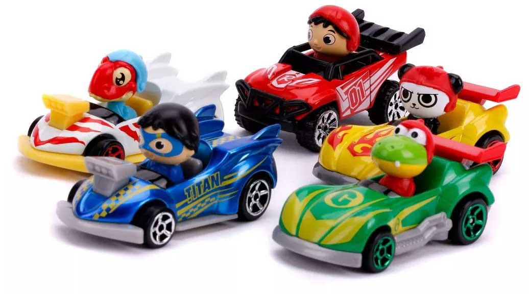 Pocket Watch Ryans World Ryans Racer Set 164 5-Pack Set 5 Die Cast ...