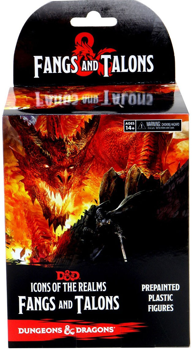 Dungeons Dragons Icons of the Realms Fangs Talons Mystery Pack 4 ...