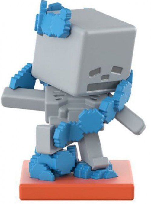 Minecraft Aquatic Series 15 Sinking Skeleton Minifigure Loose Mattel ...