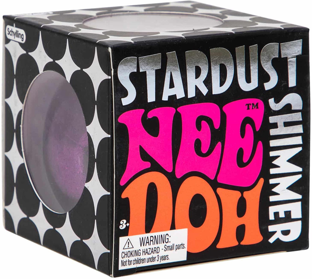 NeeDoh The Groovy Glob Stardust PURPLE 2.5 Small Stress Ball Schylling ...