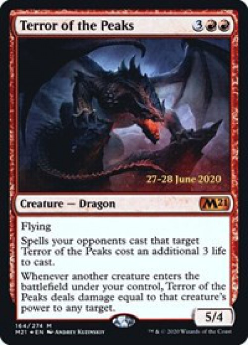 Magic The Gathering Prerelease Release Single Card Mythic Rare Terror ...