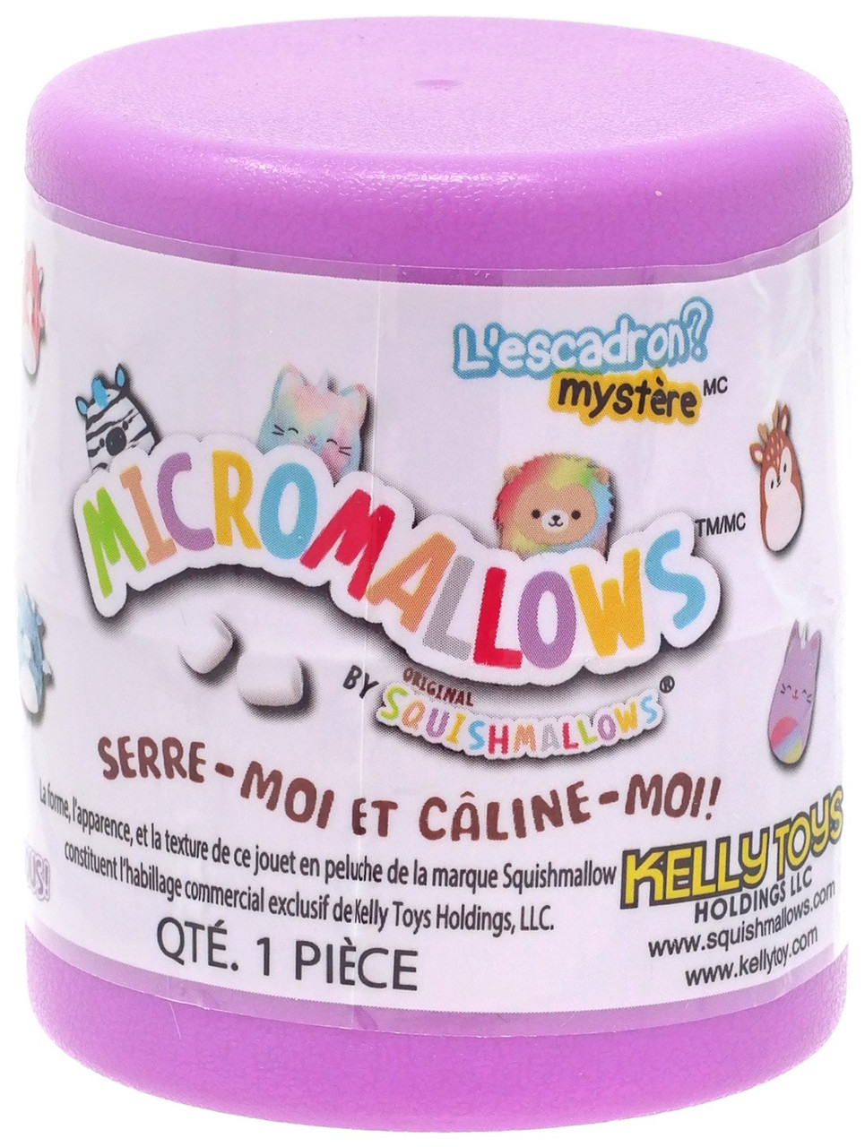 Squishmallows Micromallows Mystery Squad 2.5 Micro Plush Pack 1 RANDOM ...