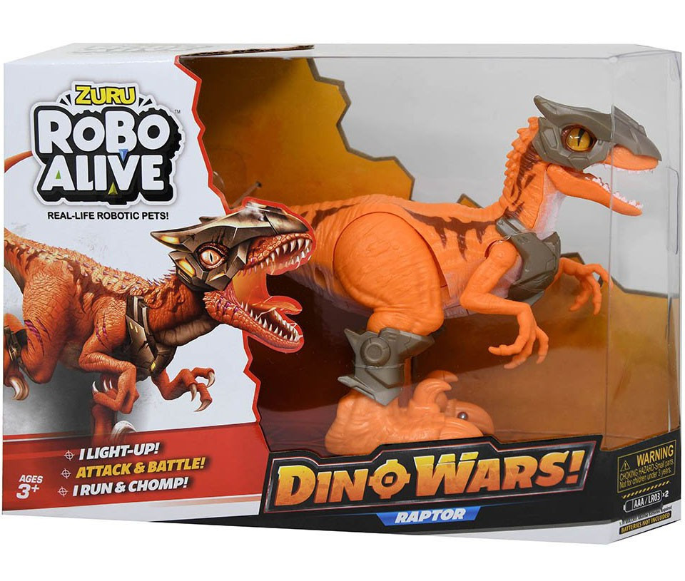 Robo Alive Series 1 Dino Wars Raptor Robotic Pet Figure Zuru Toys - ToyWiz