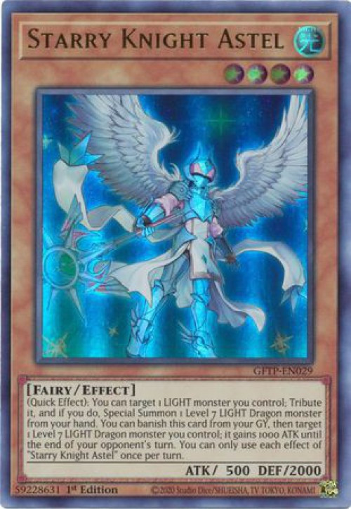 YuGiOh Ghosts From the Past Single Card Ultra Rare Starry Knight Astel ...