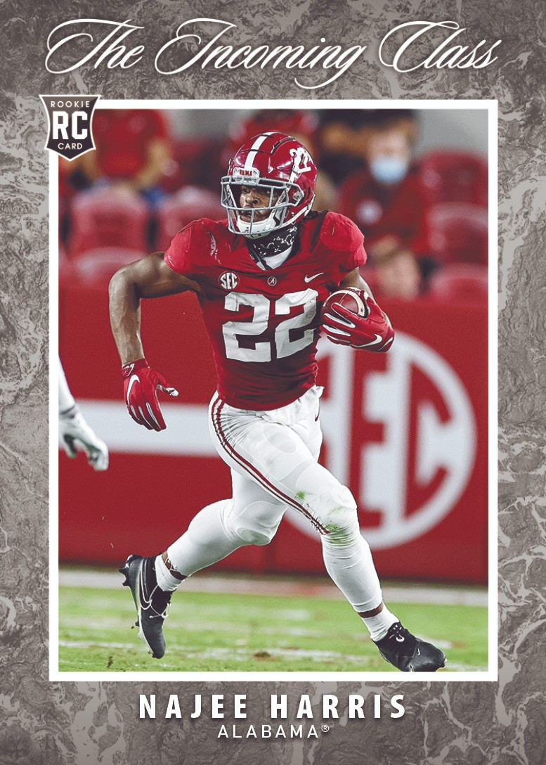 NFL 2021 Instant The Incoming Class Football Najee Harris Trading Card ...