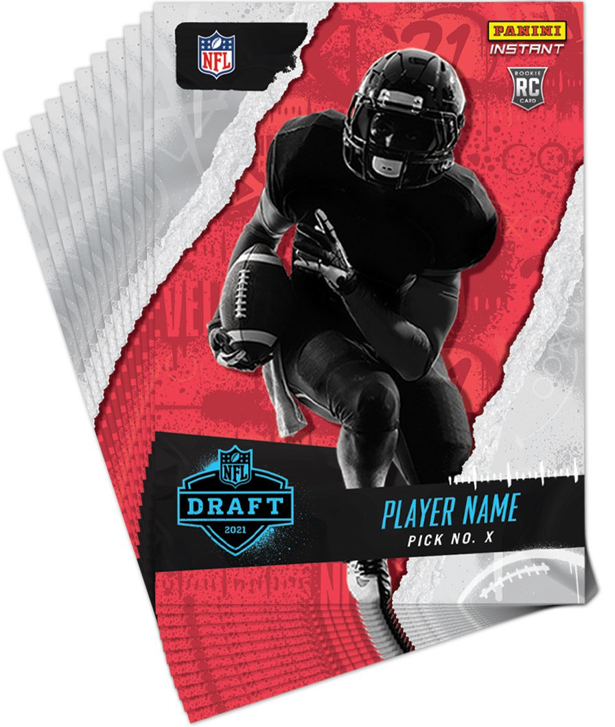 NFL 2021 Instant Draft Night Football Trading Card Set 40 Cards Panini ...