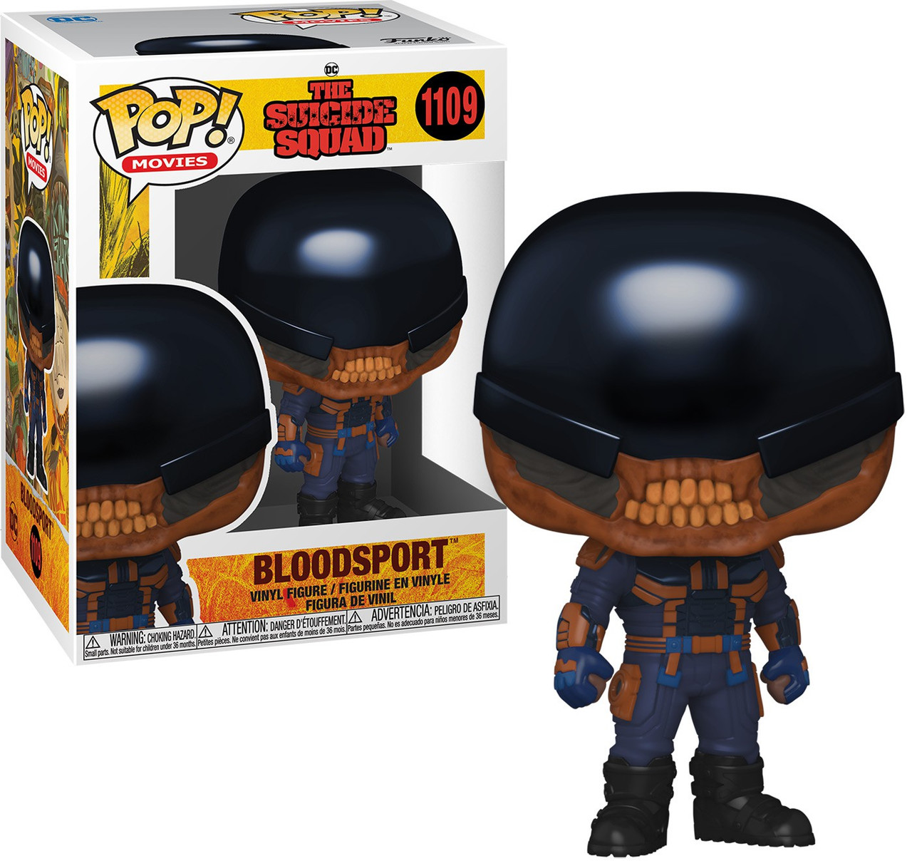 Funko The Suicide Squad POP Movies Bloodsport Vinyl Figure 1109 - ToyWiz