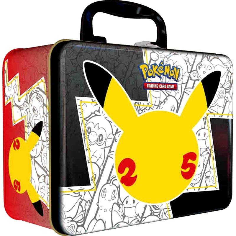 Pokemon Trading Card Game Celebrations Collectors Chest Pikachu 25th Pokemon Trading Card Game Celebrations Collectors Chest Pikachu 25th