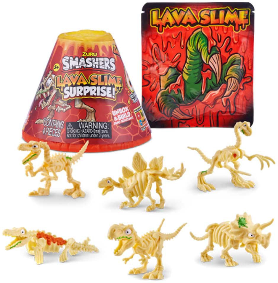 Smashers Series 4 Lava Slime Surprise Mystery Pack 1 RANDOM Dino ...