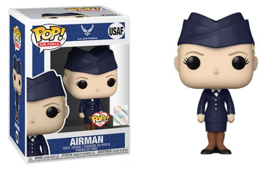 Funko Military US Air Force Air Force Female 1 - Dress Blues Vinyl ...