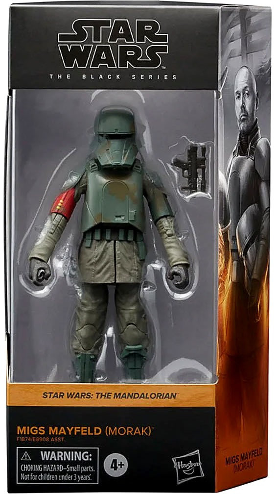 Star Wars The Mandalorian Black Series Wave 6 Migs Mayfeld 6 Action ...