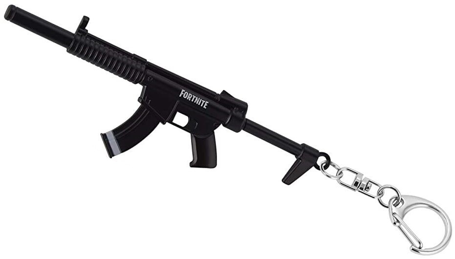 Fortnite Suppressed Submachine Gun Metal Keychain Loose Zuru Toys - ToyWiz