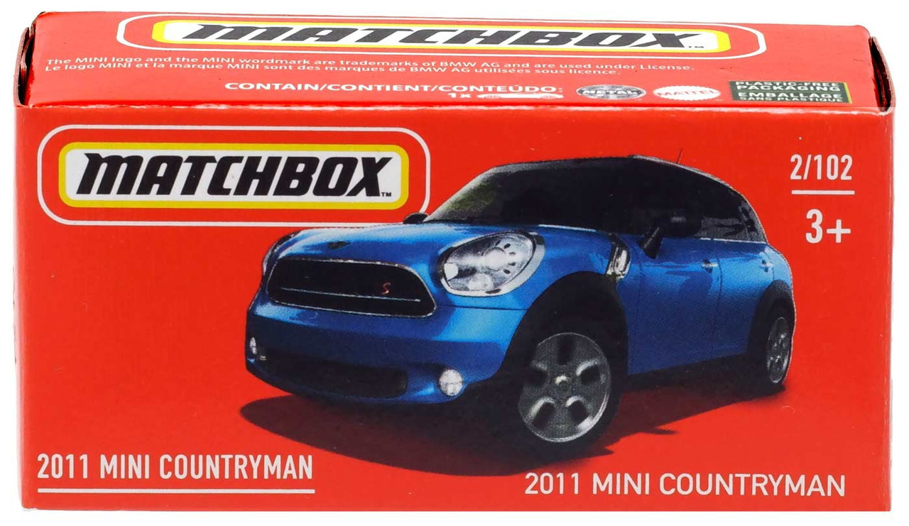 Matchbox Power Grabs 2011 Mini Countryman Diecast Car 2102 Mattel - ToyWiz