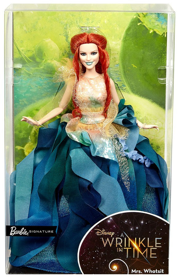 Disney A Wrinkle in Time Barbie Mrs. Whatsit Doll Damaged Package ...