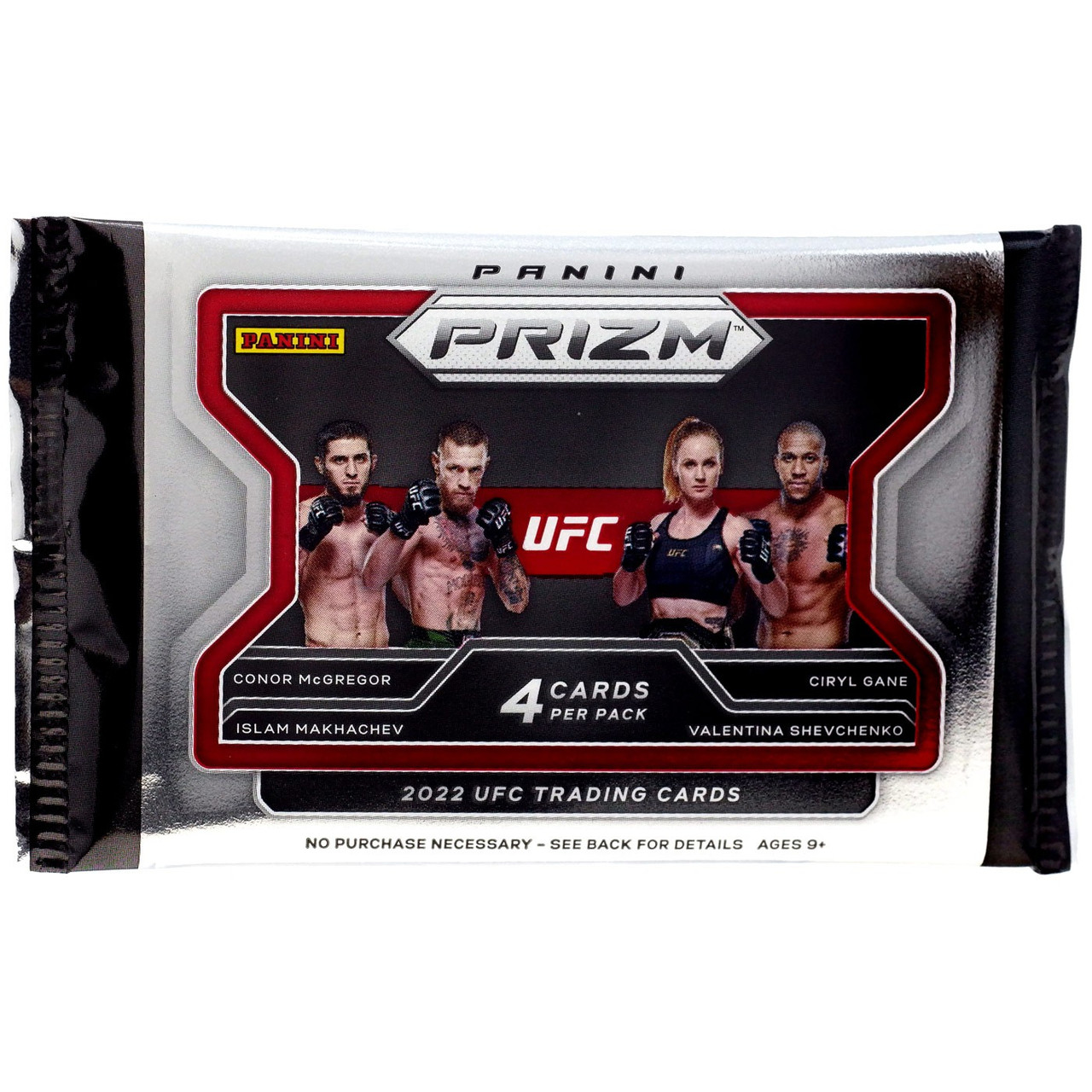 UFC Panini 2022 Prizm UFC Trading Card BLASTER Pack 4 Cards - ToyWiz