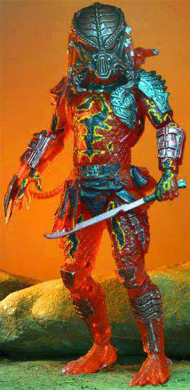 NECA Predator Kenner Series 10 Lava Planet Predator 7 Action Figure ...