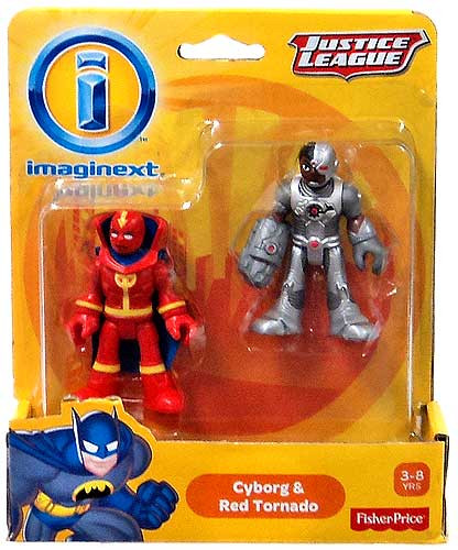 Fisher Price DC Super Friends Imaginext Justice League Cyborg Red ...