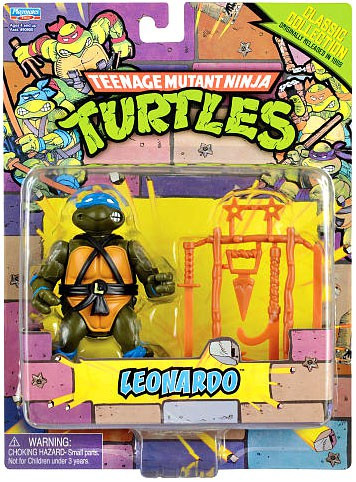 Teenage Mutant Ninja Turtles 1987 Retro Leonardo 4 Action Figure ...