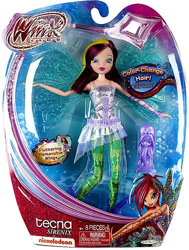 Winx Club Sirenix Tecna 11.5 Doll Jakks Pacific - ToyWiz