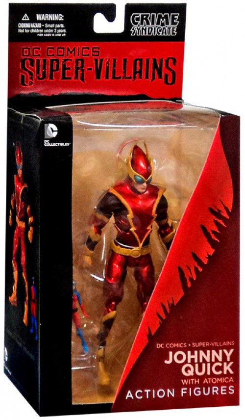 DC Super Villains Crime Syndicate Johnny Quick with Atomica 6 Action ...