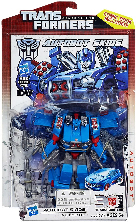 Transformers Generations 30th Anniversary Deluxe IDW Autobot Skids ...
