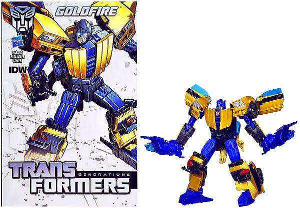 Transformers Generations 30th Anniversary Deluxe Goldfire Deluxe Action ...