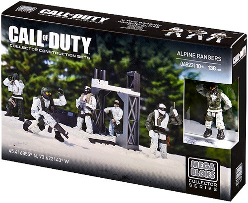 Mega Bloks Call of Duty Alpine Rangers Set 06823 - ToyWiz
