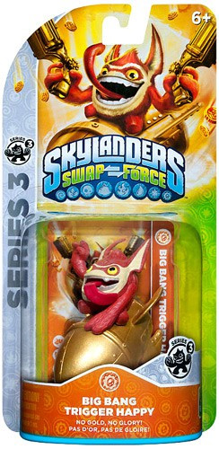 Skylanders Swap Force Series 3 Trigger Happy Figure Pack Big Bang ...