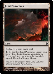 Magic The Gathering Commander 2013 Single Card Common Jund Panorama 298 ...