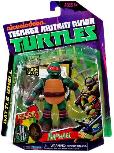 Teenage Mutant Ninja Turtles Nickelodeon Battle Shell Raphael 4 Action ...