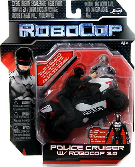 RoboCop Police Cruiser with Robocop 2.0 Figure 4 Jada Toys - ToyWiz