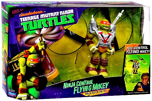 Teenage Mutant Ninja Turtles Nickelodeon Ninja Control Flying Mikey ...