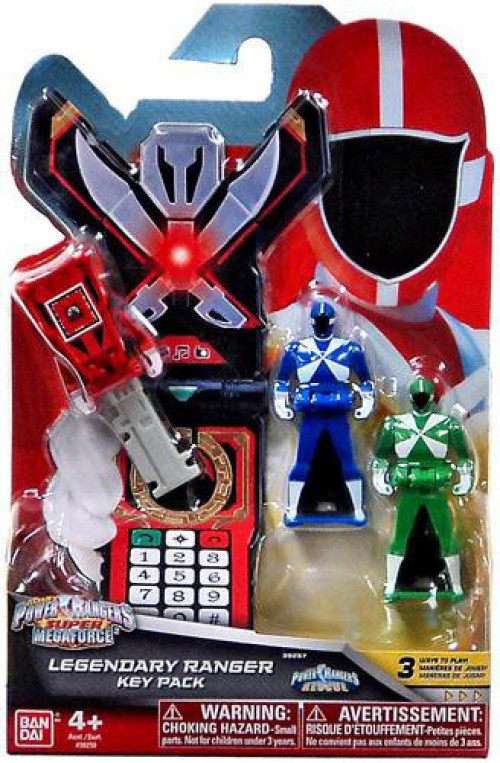 Power Rangers Super Megaforce Legendary Ranger Key Pack Roleplay Toy ...