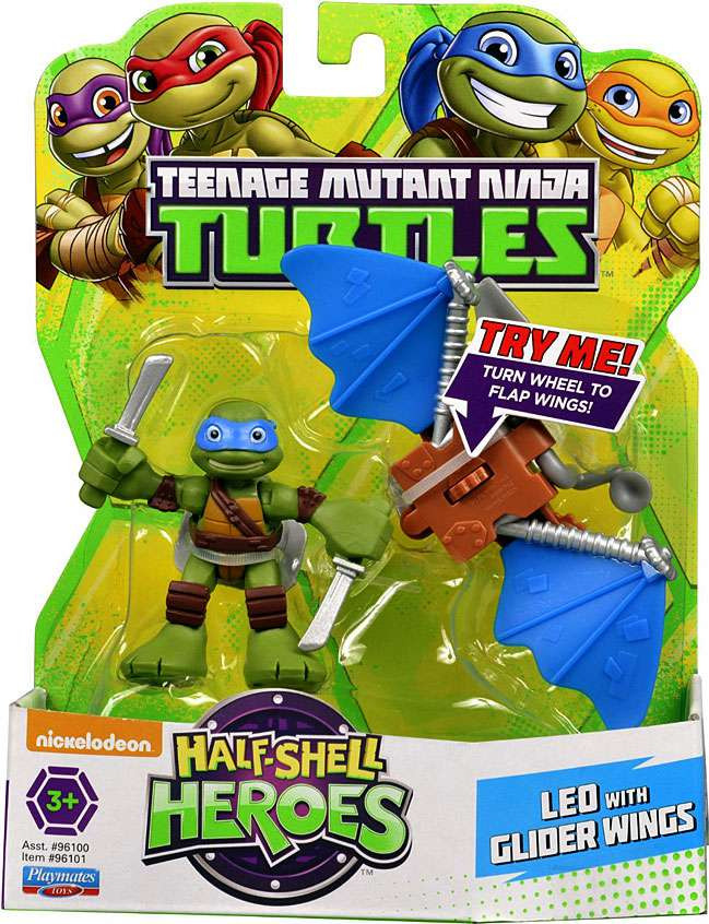 Teenage Mutant Ninja Turtles TMNT Half Shell Heroes Leonardo 2.5 Action ...