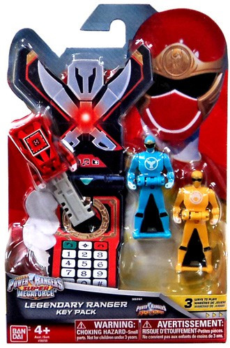 Power Rangers Super Megaforce Legendary Ranger Key Pack Roleplay Toy ...