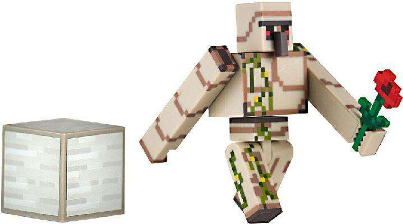 Minecraft Series 2 Iron Golem Action Figure Overworld Jazwares - ToyWiz