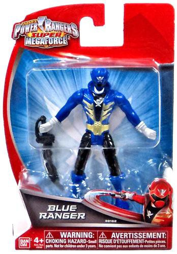 Power Rangers Super Megaforce Blue Ranger 4 Action Figure Bandai ...