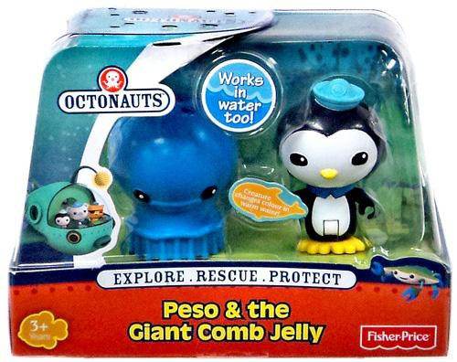 Fisher Price Octonauts Peso The Giant Comb Jelly Figure Set - ToyWiz