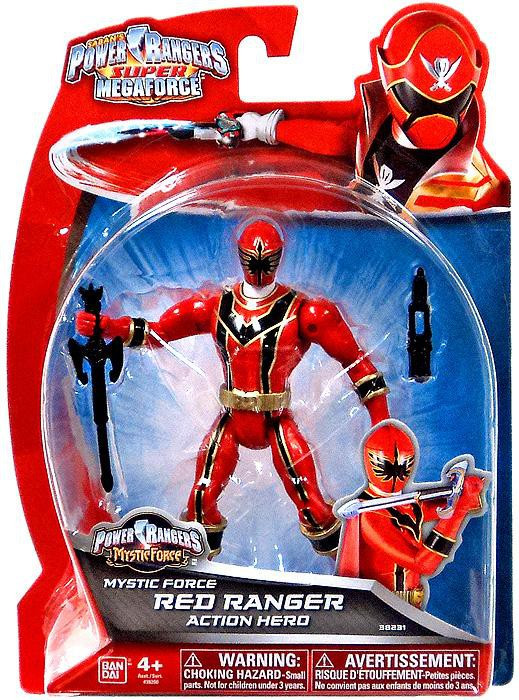 Power Rangers Super Megaforce Mystic Force Red Ranger Action Hero ...