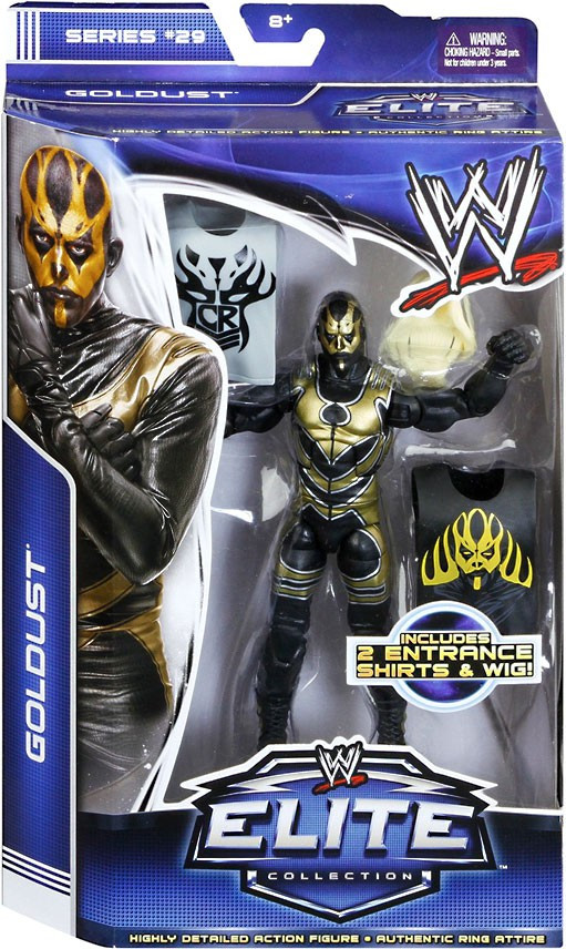 WWE Wrestling Elite Collection Series 29 Goldust 6 Action Figure 2 ...