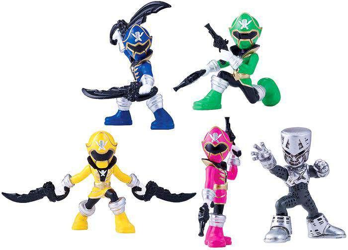 Power Rangers Super Megaforce Mini Battle Ready Team Exclusive 2 Mini ...