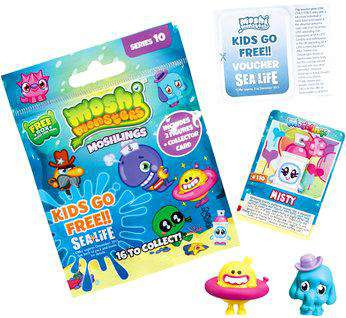 Moshi Monsters Moshlings Series 10 Mini Figure 2-Pack ViViD - ToyWiz