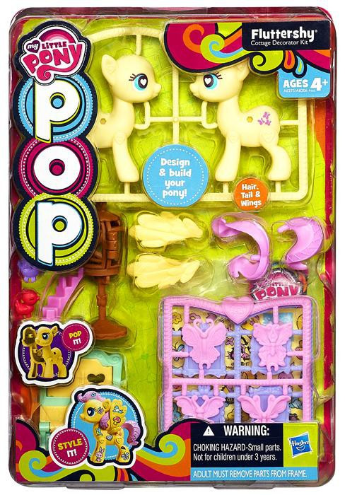 My Little Pony Pop Create a Pony Fluttershy Decorator Kit Hasbro Toys ...