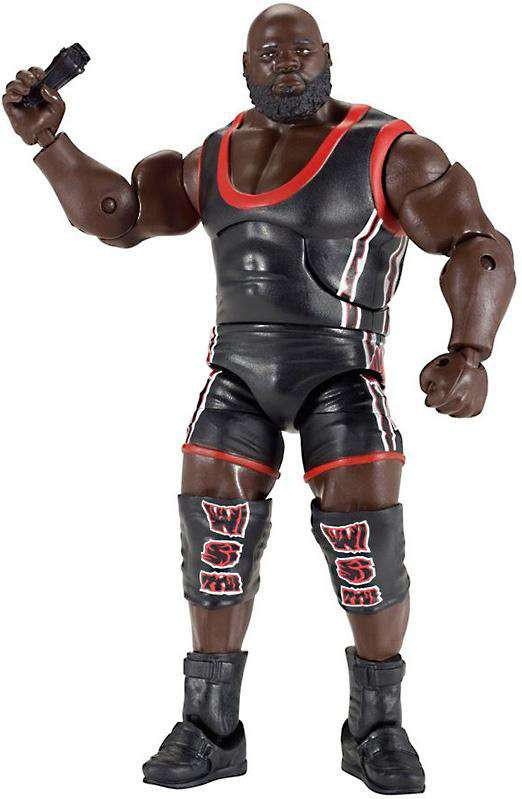 WWE Wrestling Elite Collection Series 32 Mark Henry 6 Action Figure Table, Shaver Steps Mattel ...
