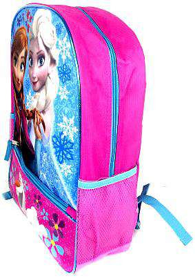 Disney Frozen Anna, Elsa Olaf Flowers Backpack With Pencil Pocket Fast ...