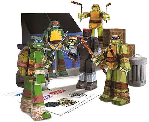 Teenage Mutant Ninja Turtles Nickelodeon Team Ninja Turtle Pack ...