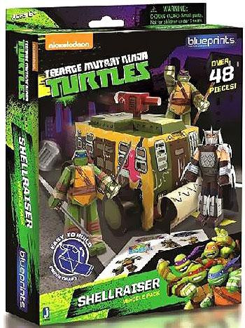Teenage Mutant Ninja Turtles Nickelodeon Papercraft Shellraiser Vehicle ...