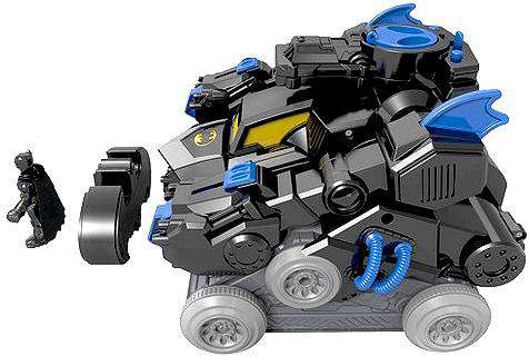 Fisher Price DC Super Friends Imaginext RC Transforming Batbot Vehicle ...